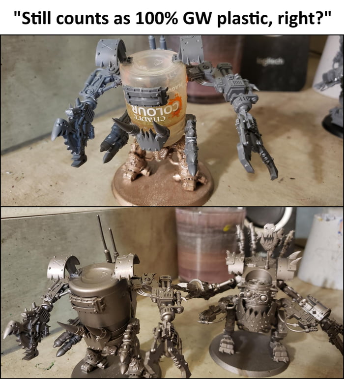 Ork players are simply built different - 9GAG