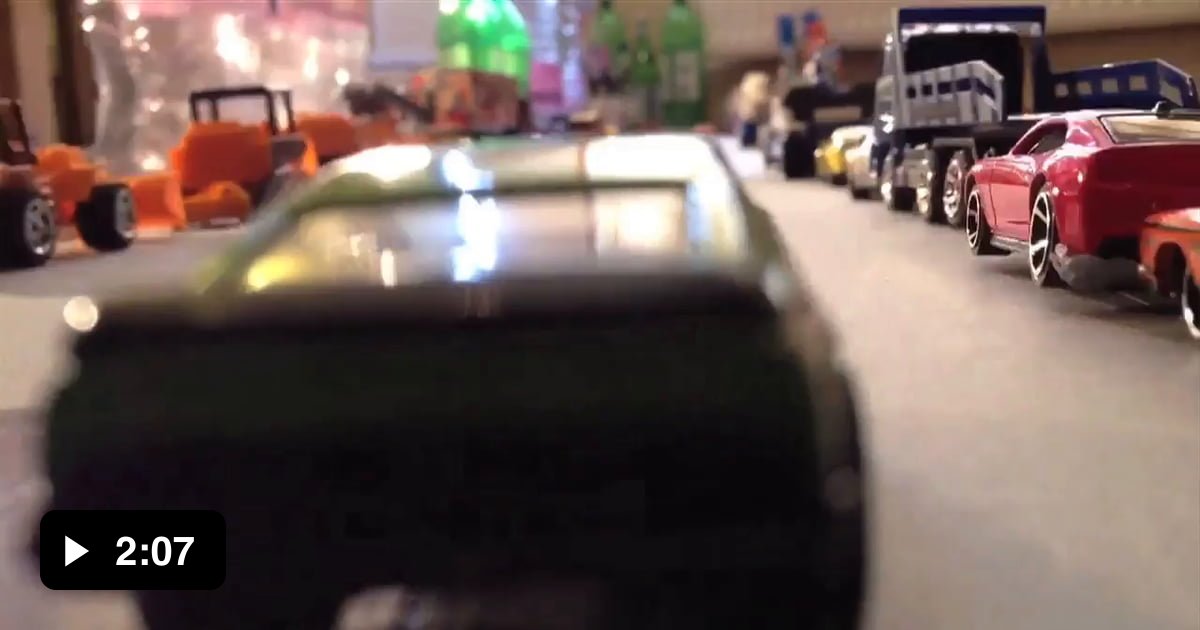 The most epic stop motion car chase ever. it even has a sequel - 9GAG