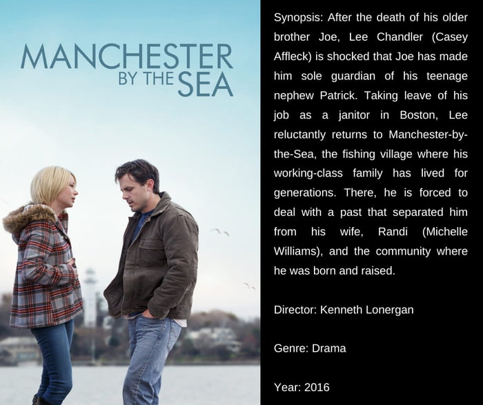 Unsolicited Movie Recommendation #28: Manchester by the Sea (2016) - 9GAG