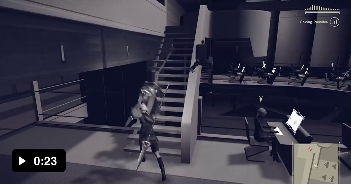 Oh no, looks like 2B got infected by a virus! - 9GAG