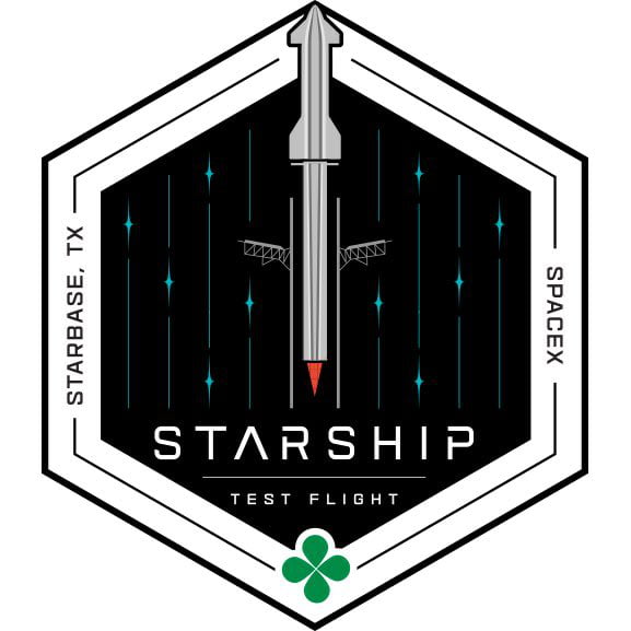 Logo for the upcoming Starship Orbital Test Flight on April 17th - 9GAG