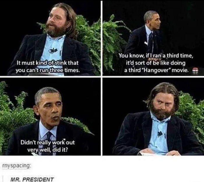 Obama finished him in seconds. - 9GAG