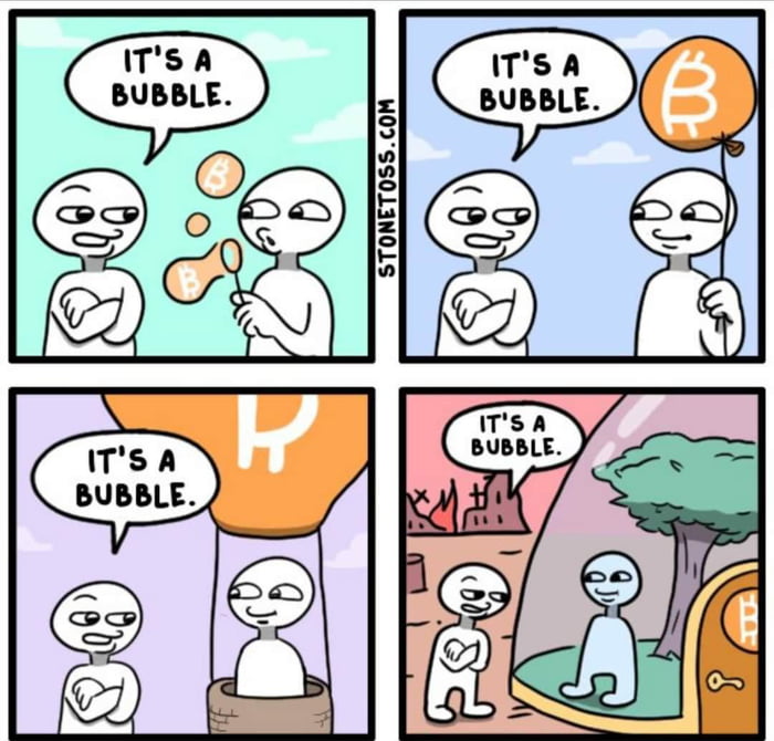 Bitcoin is a bubble? - 9GAG