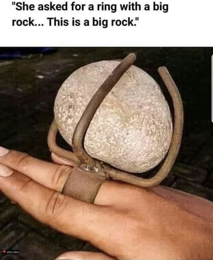 A big rock - 9GAG