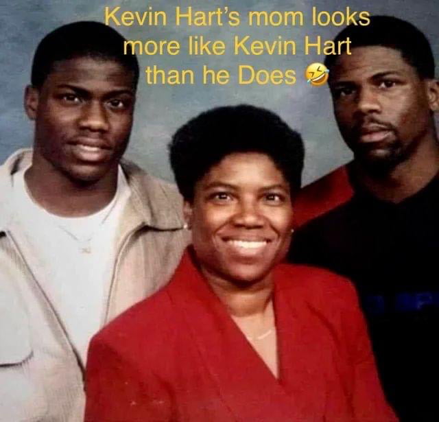 Wanna know how kevin hart looks like when he identifies as a woman - 9GAG