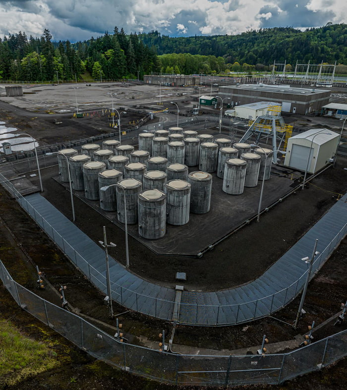 Without a national depository for long term storage, all spent fuel ...