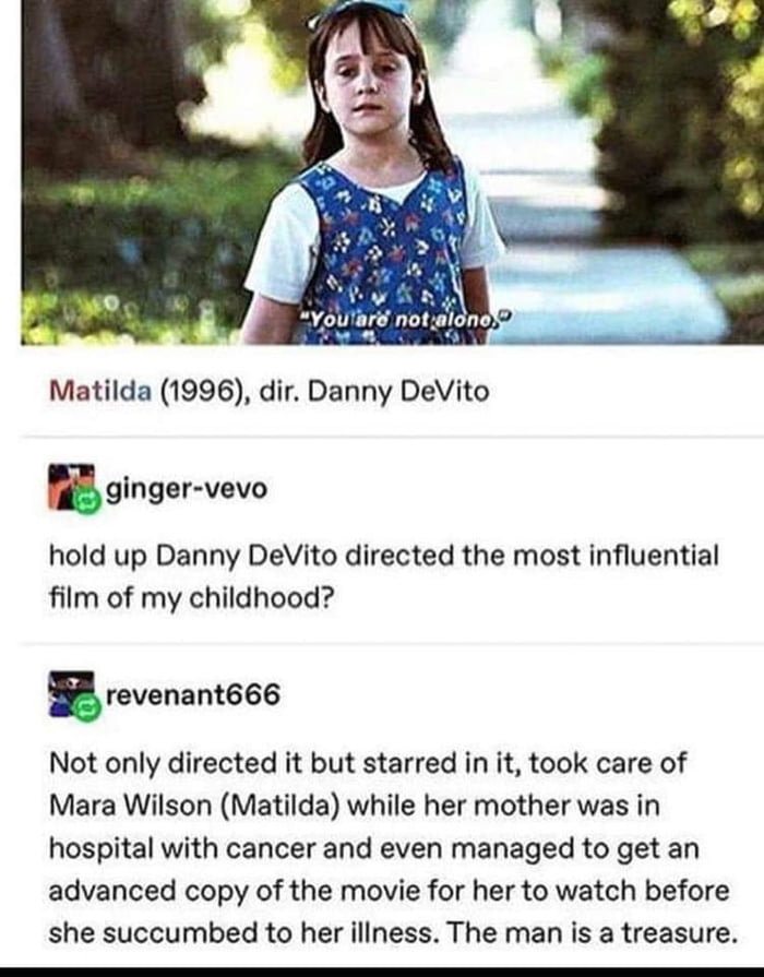 A Definite Classic along with Danny Devito. - 9GAG