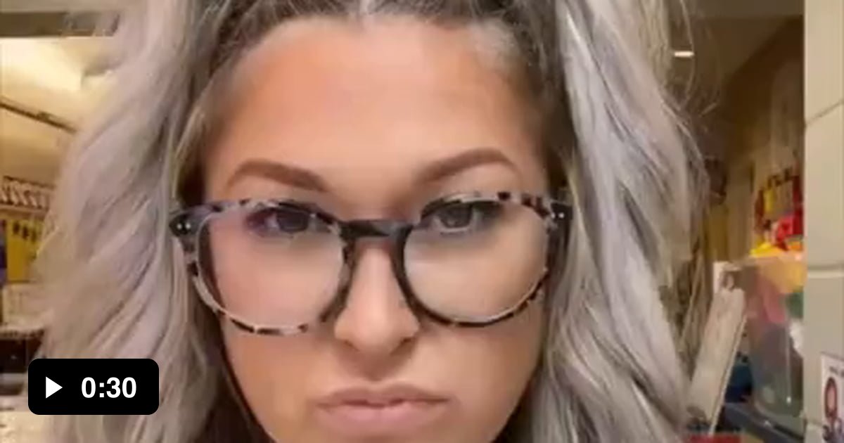 This preschool teacher flipping off parents by showing middle finger ...