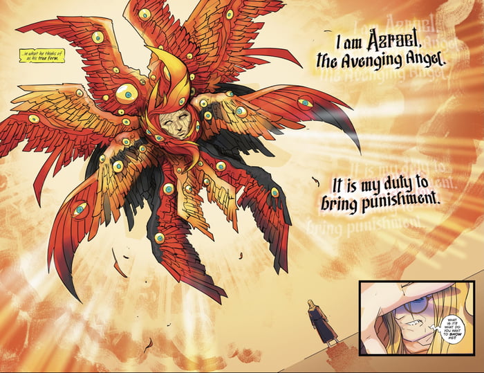 Azrael/The System inside of Jean-Paul Valley’s mind (Sword of Azrael #1 ...