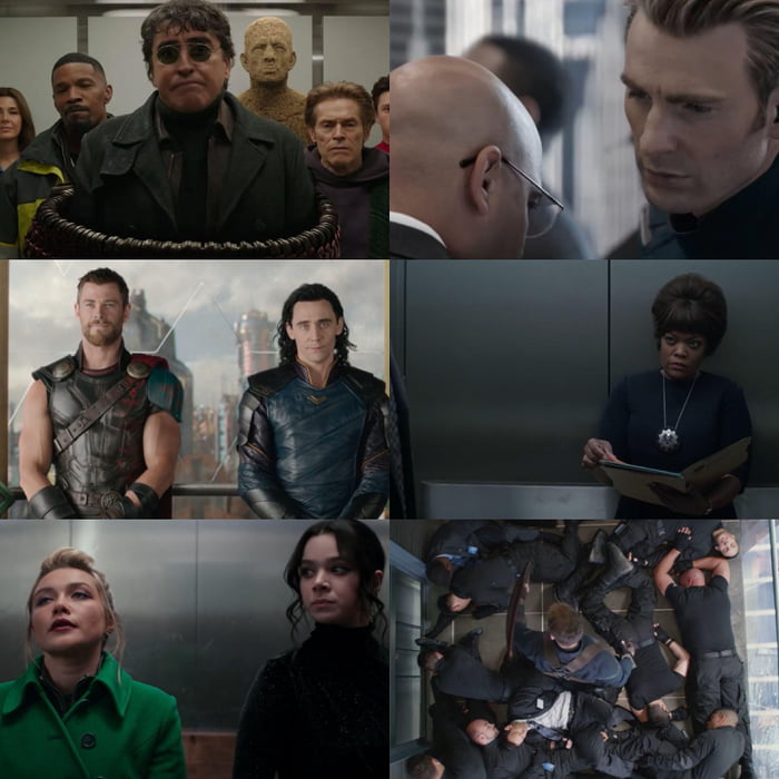 What is the best MCU elevator scene? - 9GAG