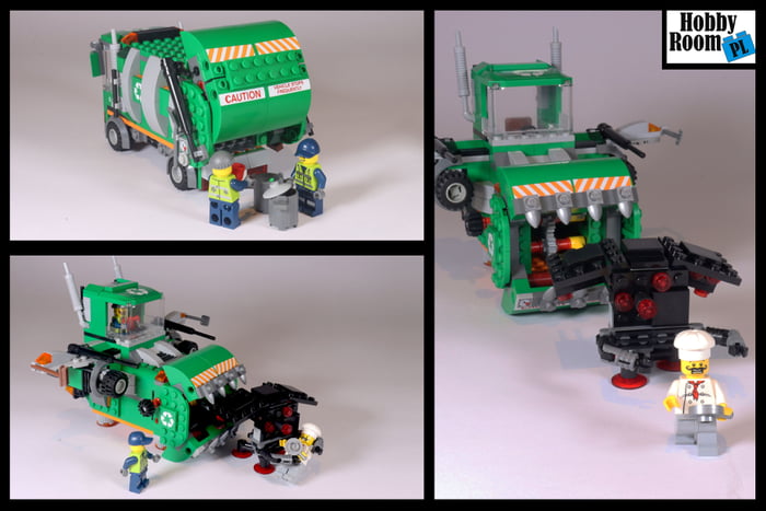 Garbage truck from The Lego Movie - 9GAG