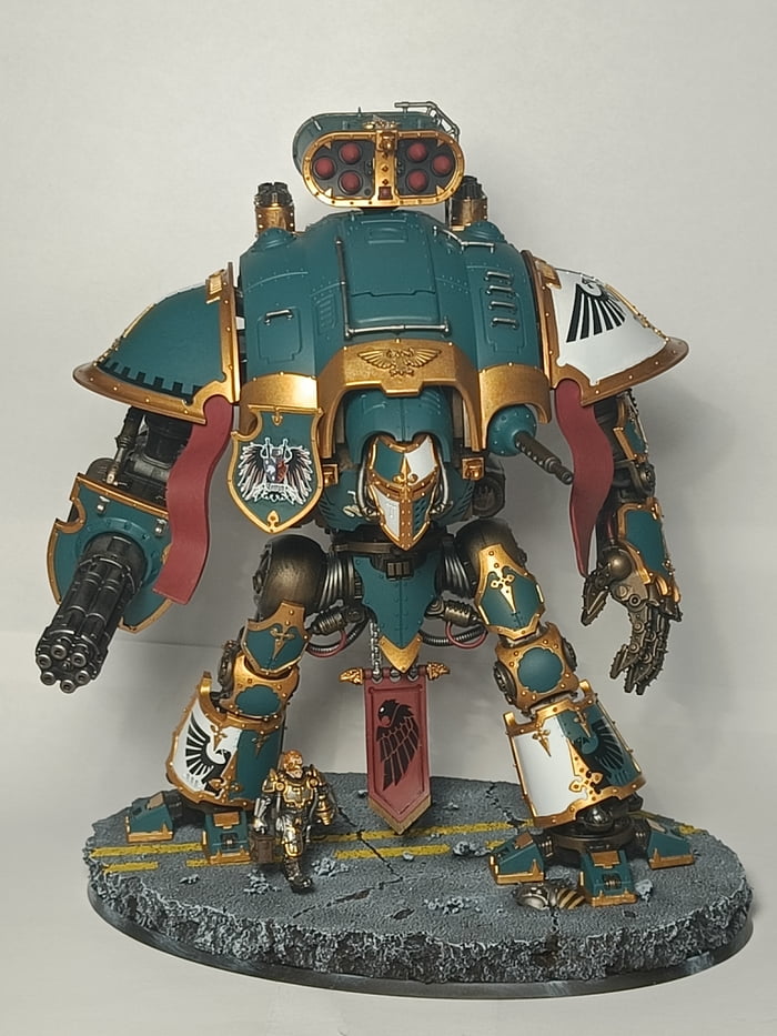 Close up of my knight im super proud of it. I have only been painting ...