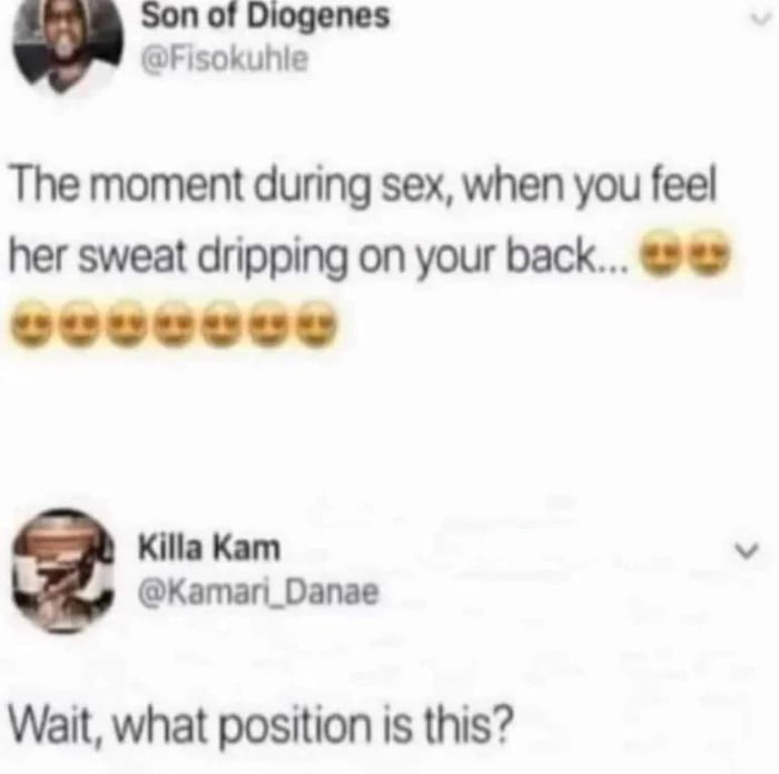 Hol' up. What position is this 😂 - 9GAG