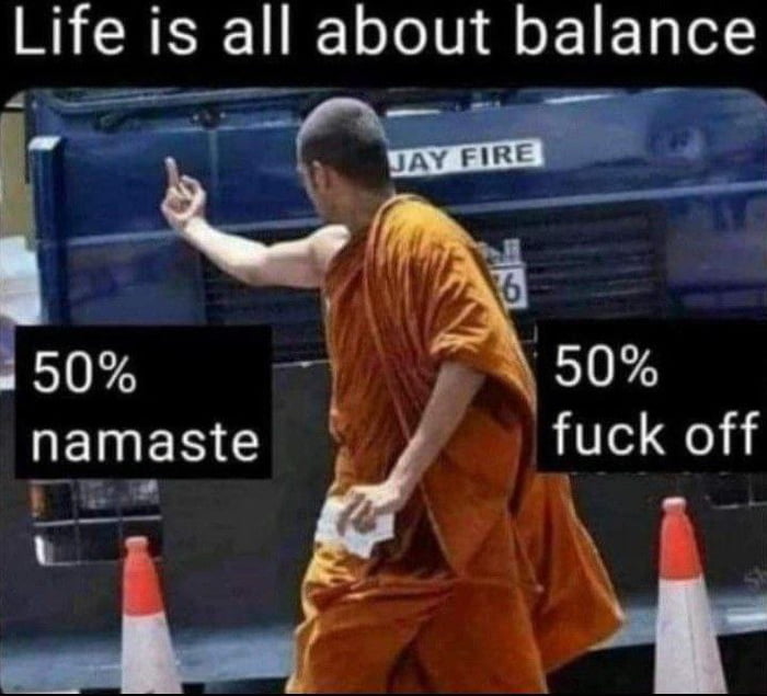 Namaste doesn't work anymore - 9GAG