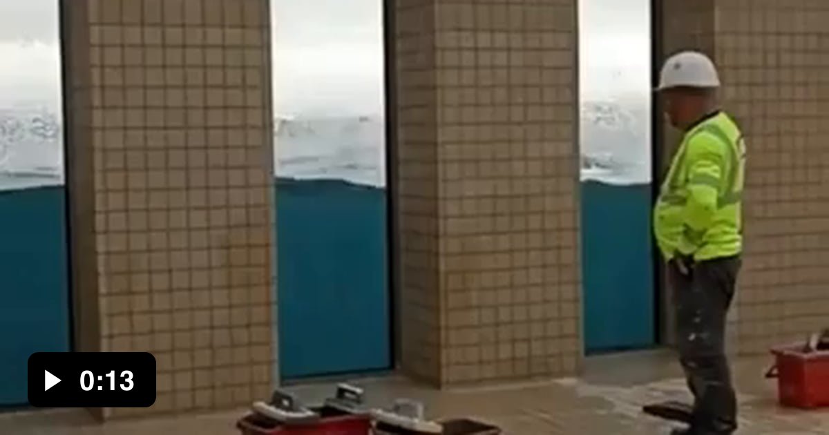 Unique ocean wall construction in Monaco - 9GAG