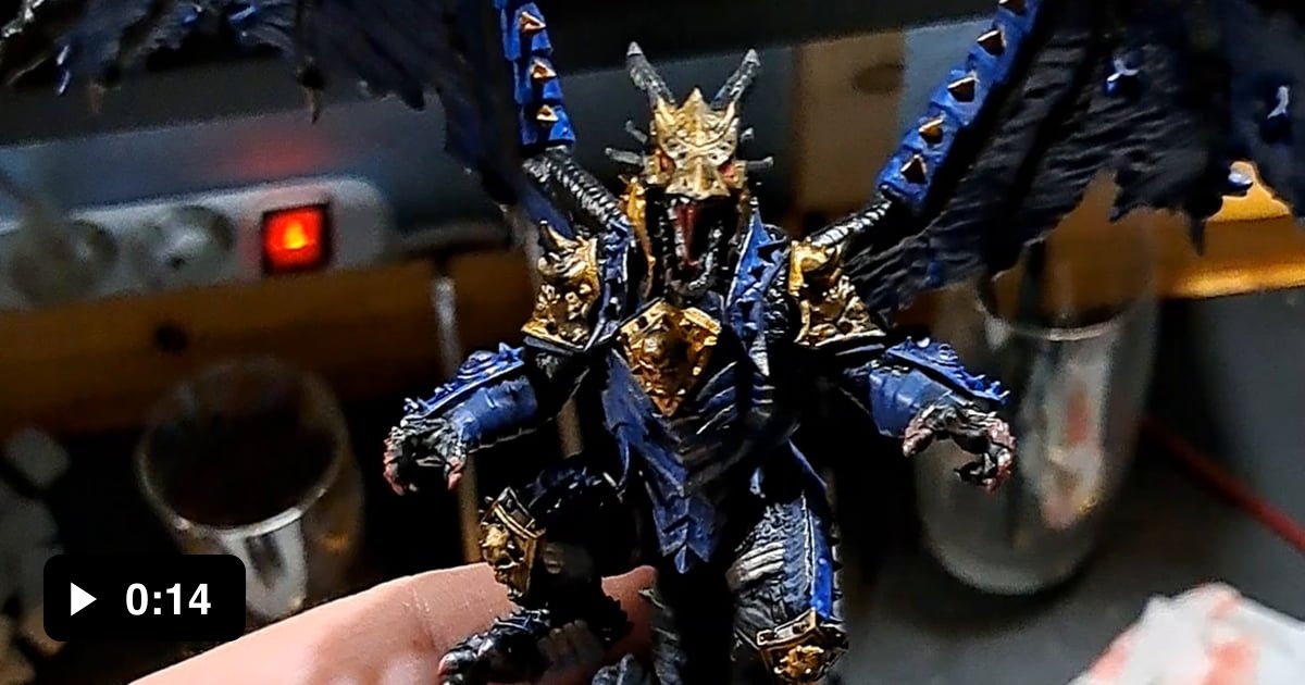 Erevos, Printed and painted by me, model by Archvillan Games. Still new ...