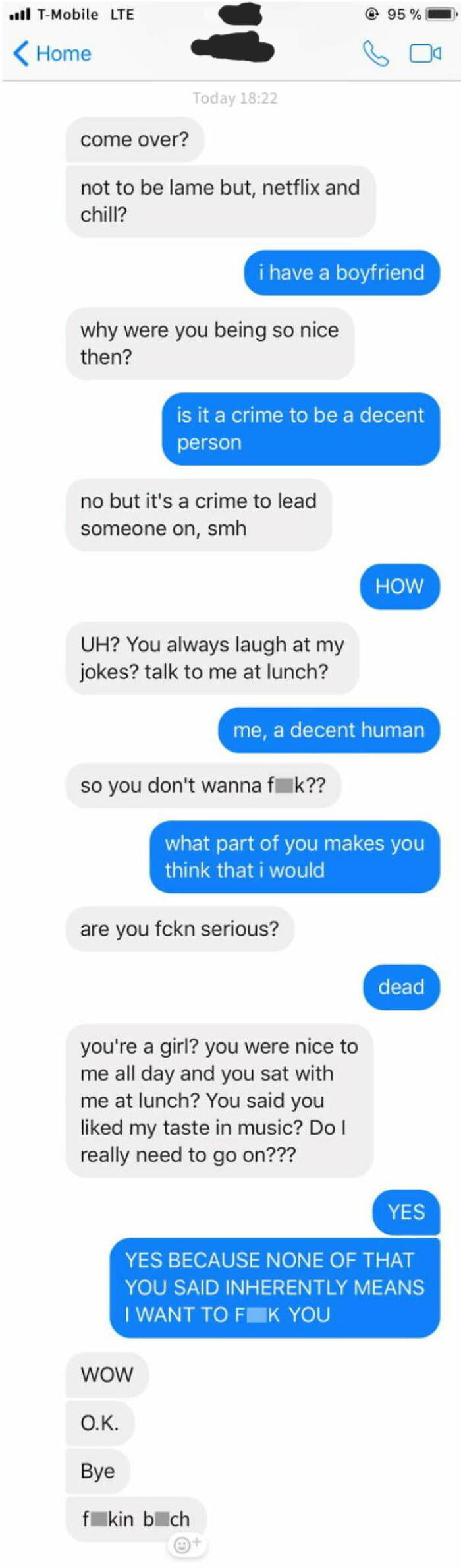 Well okay then. weirdo. - 9GAG