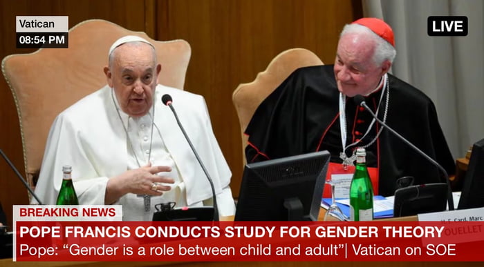 I think the pope is also confused - 9GAG