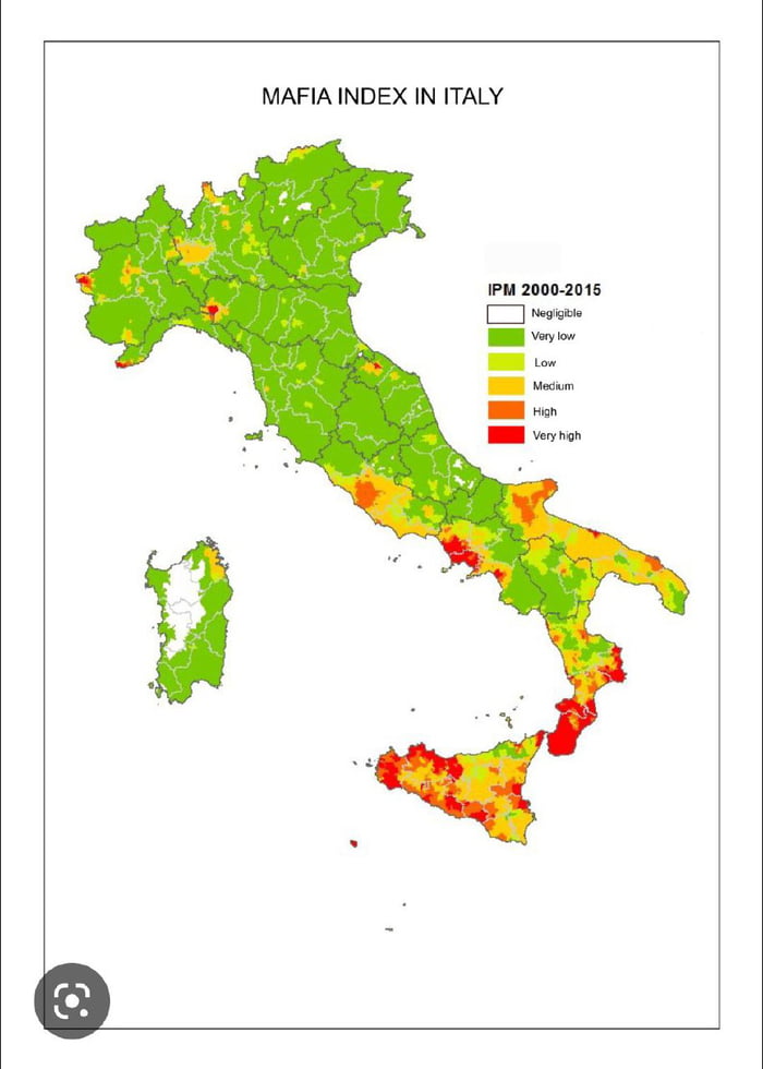Mafia Index in Italy - 9GAG