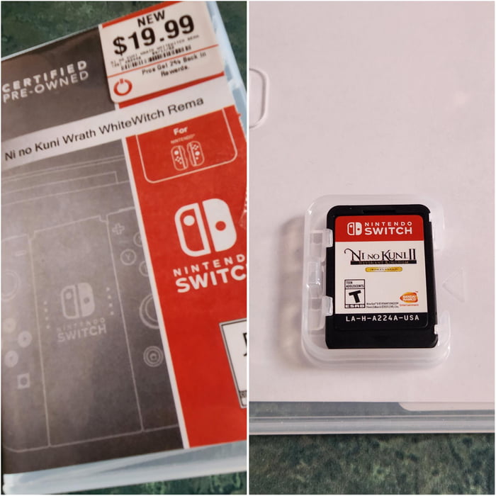 Bought a "new" game from gamestop and it was sent in a pre owned case ...