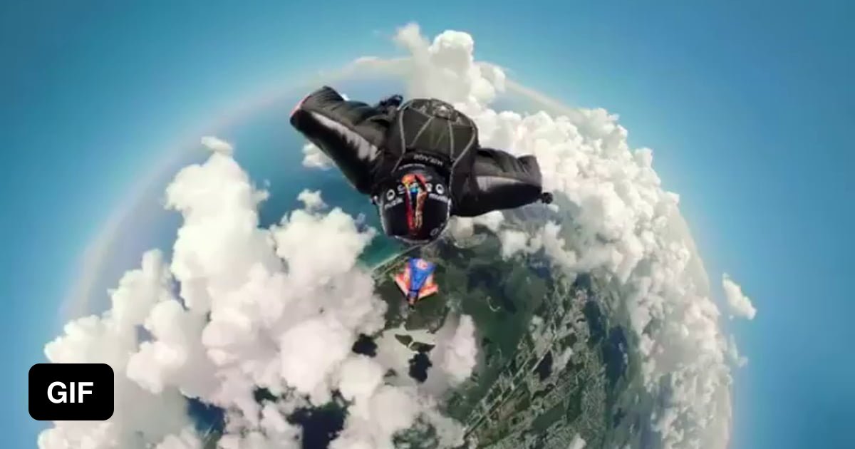 Skydiving Fusion - 9GAG