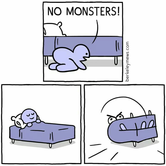 No Monsters - 9GAG