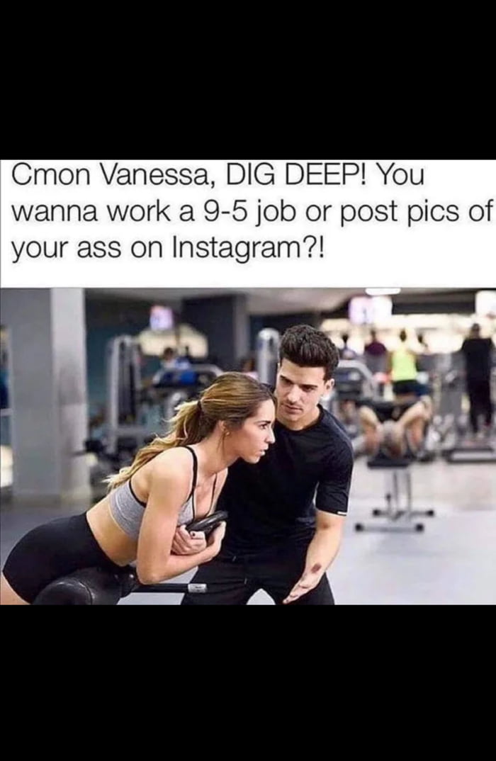 Insta influencers training motivation - 9GAG