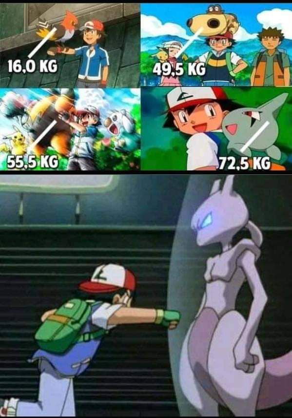 And thats why Mewtwo blocked that punch... - 9GAG
