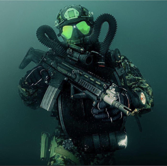 Serbian special forces underwater - 9GAG