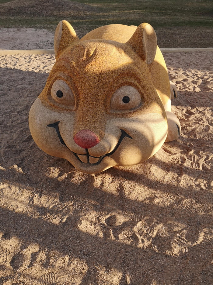 Cursed demonic playground hamster "seat"(?) - 9GAG