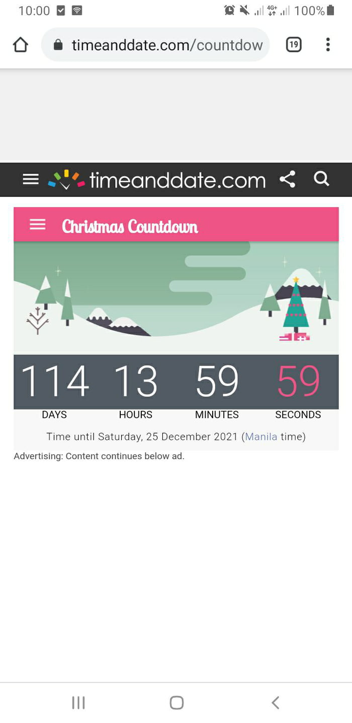 Countdown seems to be not working. Christmas in our Country already started - 9GAG
