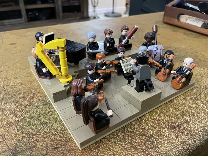 Thanks for the harp, lego! - 9GAG