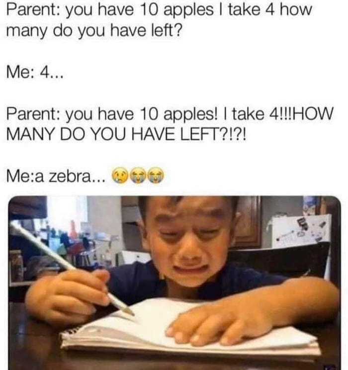 Doing homework infront of parent is a hard thing - 9GAG