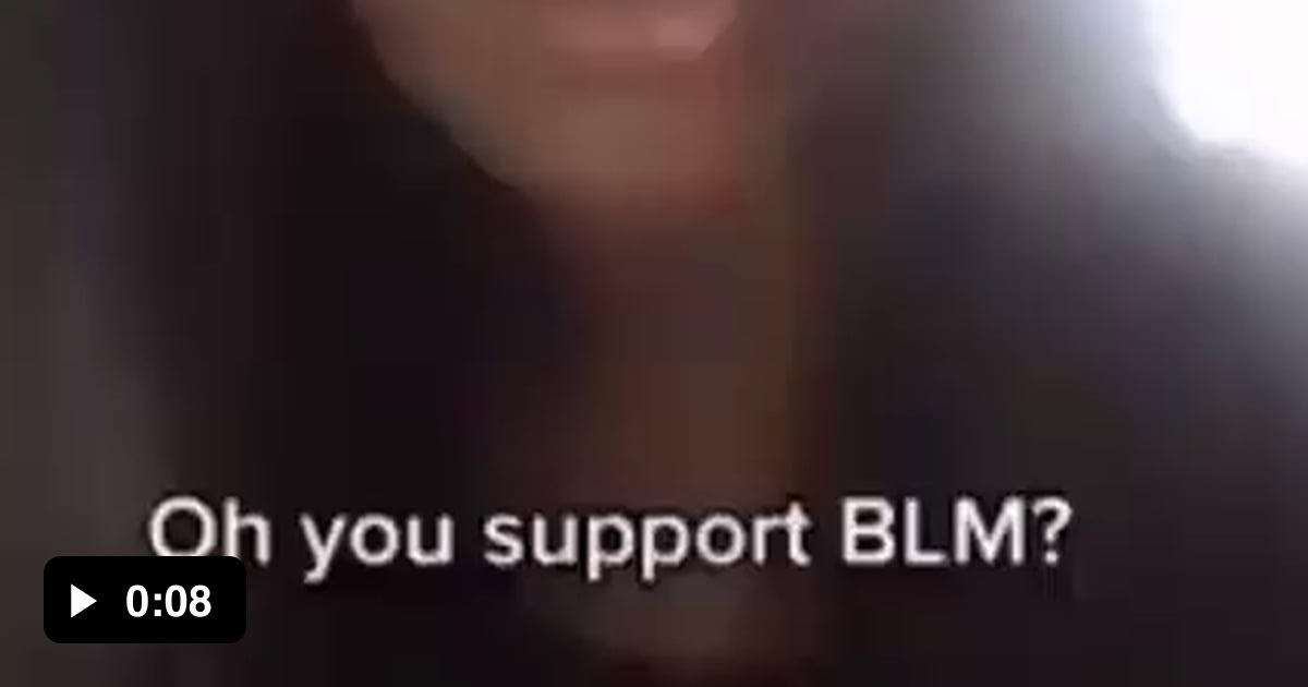 You support BLM? - 9GAG