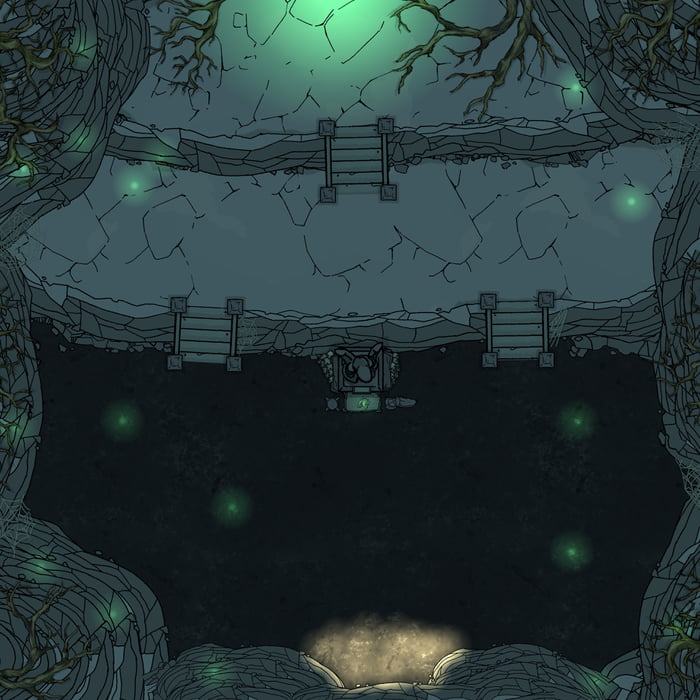 Necromancer's Catacomb, is a battle map i made for my campaign. I am ...