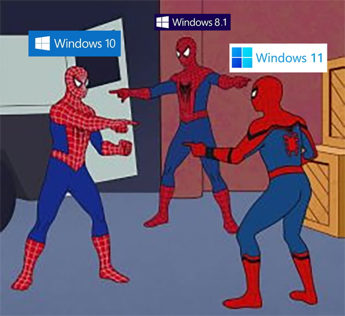 When you know 2 things about Windows OSs - 9GAG