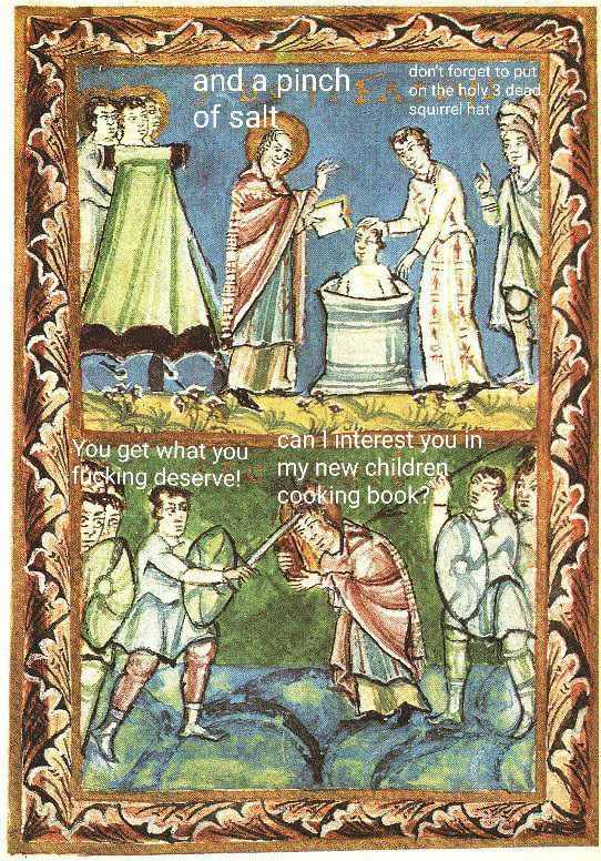 Innovative cooks had it rough back then - 9GAG