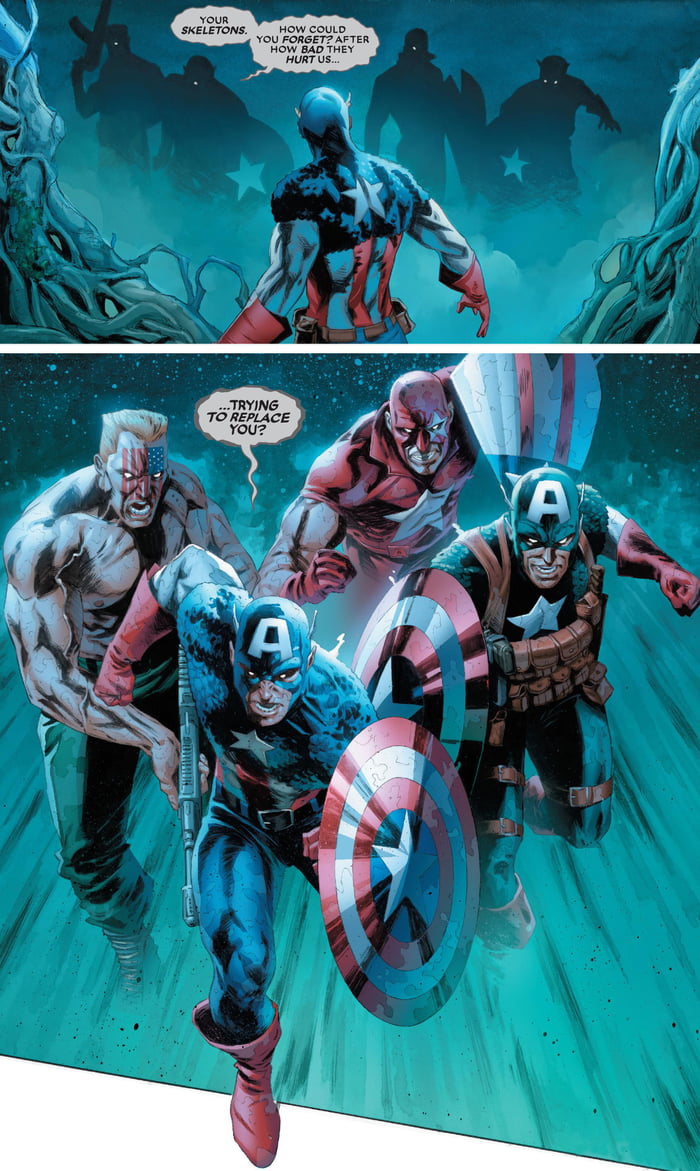 Captain America in Avengers: Curse of the Man-Thing #1 (2021) - by ...