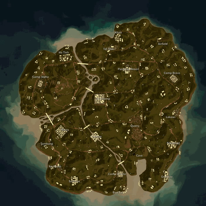 Season 8 Sanhok Remaster Map - 9GAG