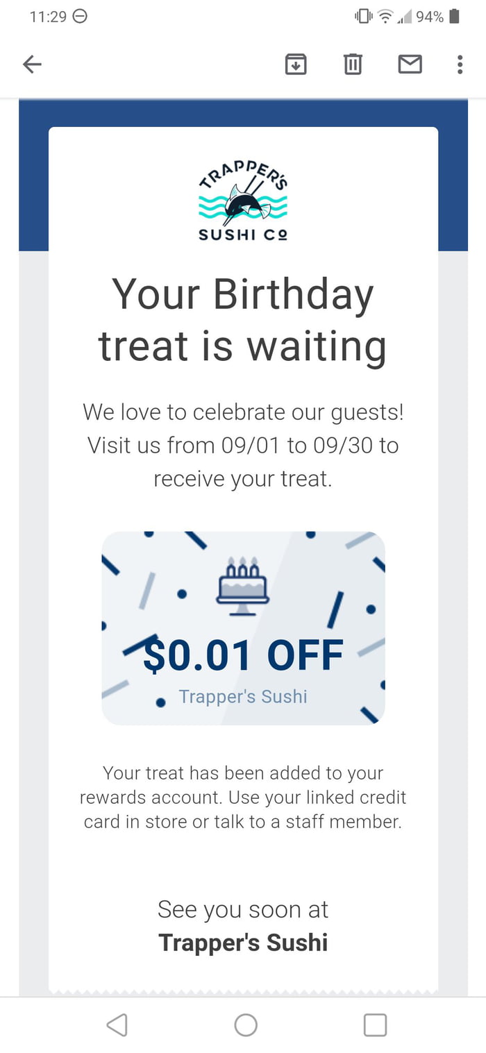 That Pandemic Birthday Incentive - 9GAG