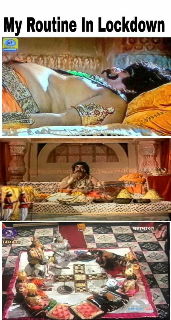 My routine in lockdown - 9GAG