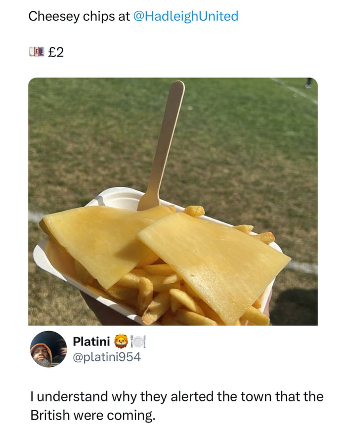 They weren't kidding about 'cheesey' chips. Slices - 9GAG