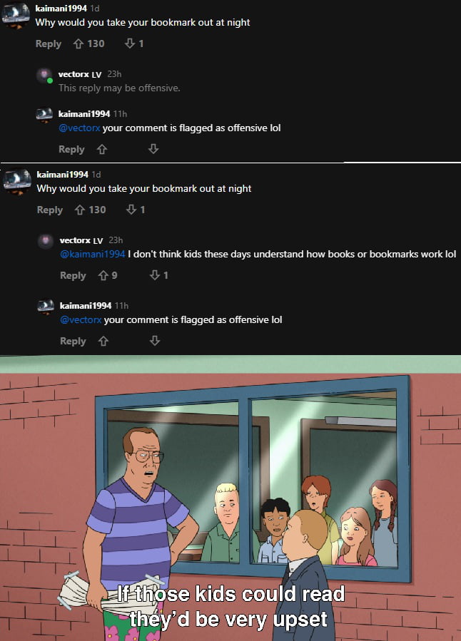 Guess a couple of them could read huh - 9GAG