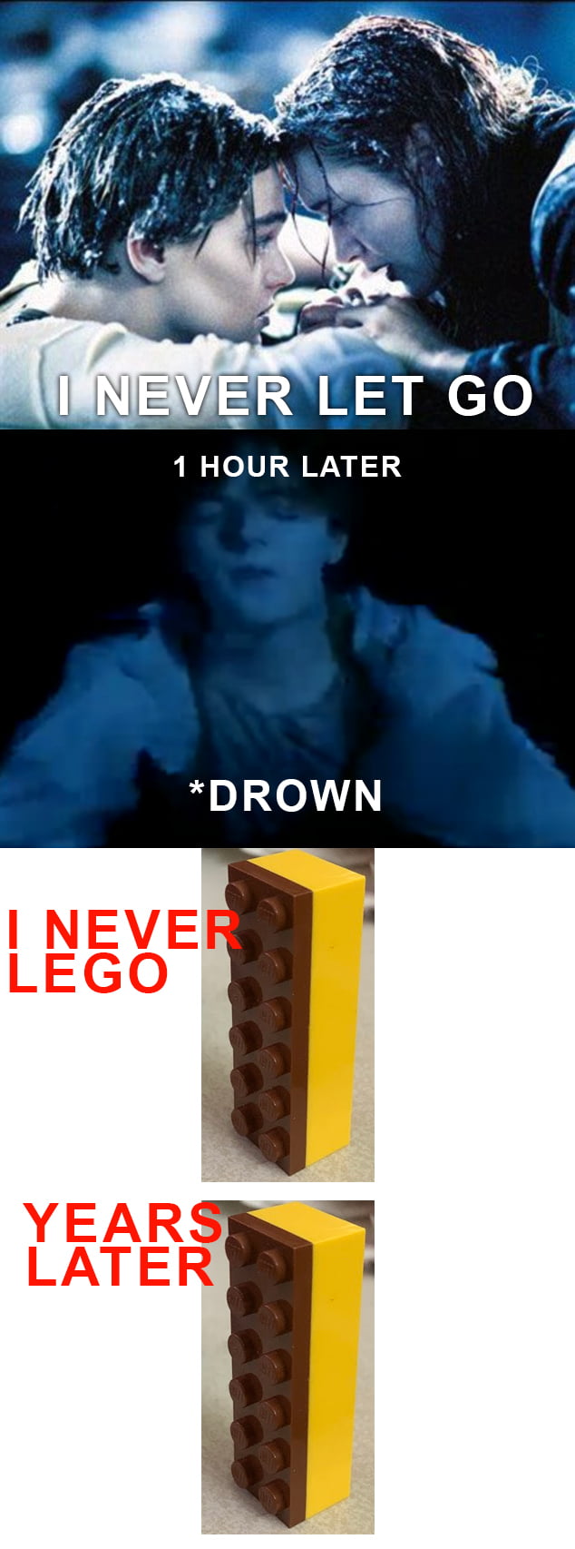 I never lego - 9GAG