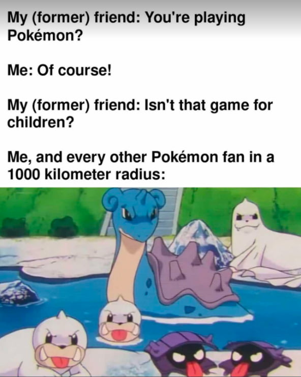 Seeing a Dewgong and Lapras angry is terrifying... - 9GAG