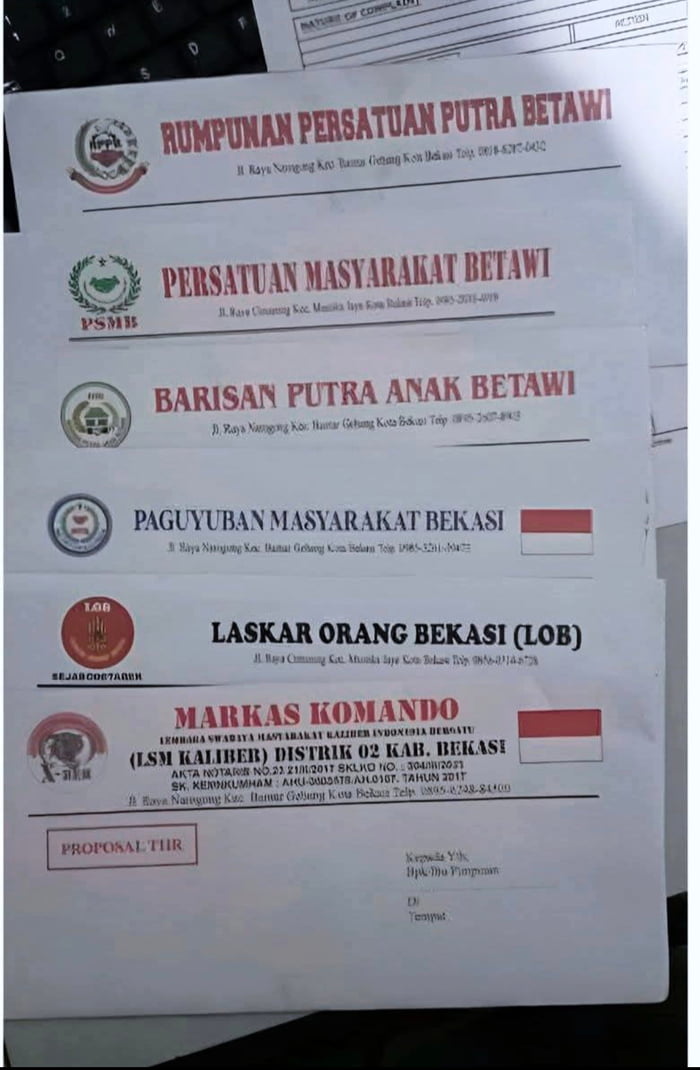 Tumben Pemuda Pancasila Belum Nongol Surat nya - 9GAG