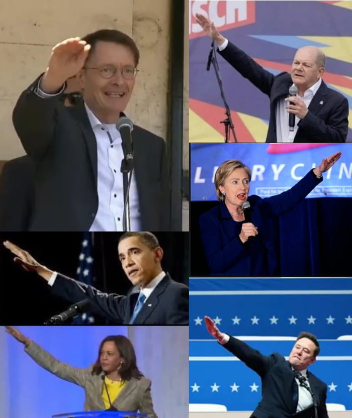 Only one of them is a nazi in medias eyes. Can you guess who? - 9GAG