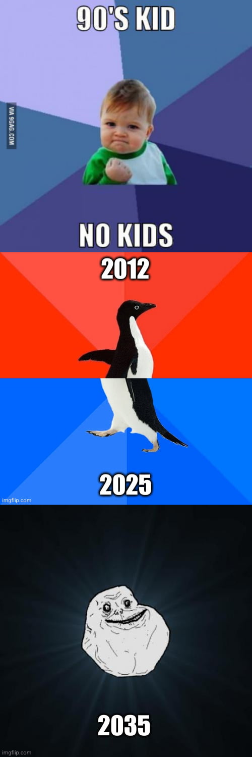 Top part of the meme is OLD. - 9GAG