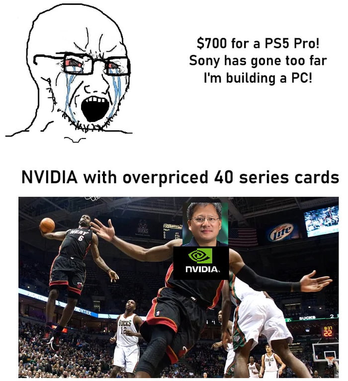 Yeah we are never getting affordable GPUs again - 9GAG