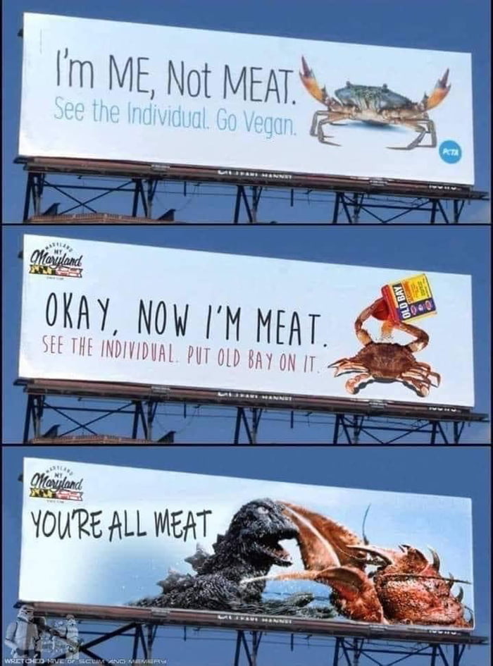 You’re all meat - 9GAG